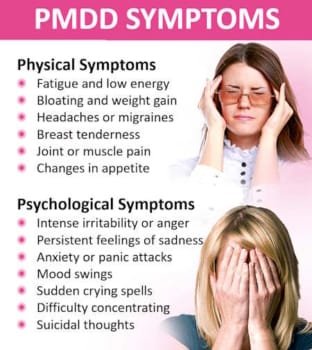 Premenstrual Dysphoric Disorder (PMDD): Symptoms, Causes, and ...